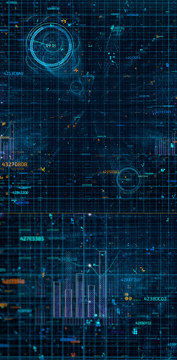 Digital Data Background by arakelov | VideoHive