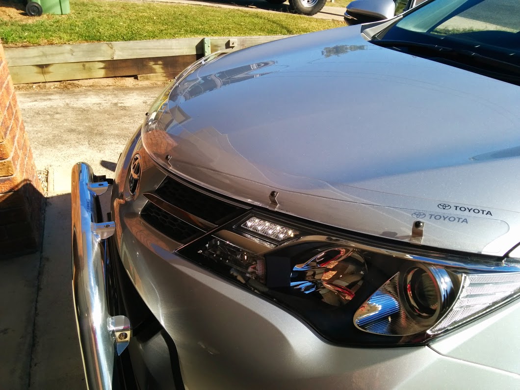 New Oem Toyota RAV4 Hood Bug Shield Deflector 2013 2014 | Page 2 ...