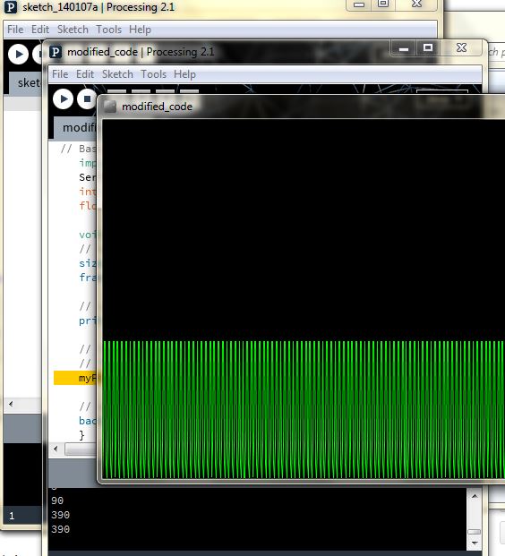 Pulse Rate With Processing Interfacing W Software On The Computer Arduino Forum