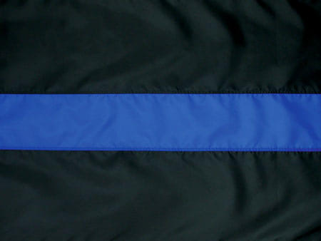 Las Banderas conmemorativas de la línea azul (Thin line) - Wiki Banderas