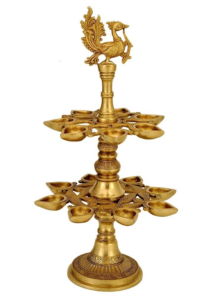 Pure Brass Lamp (Diya) for Pooja
