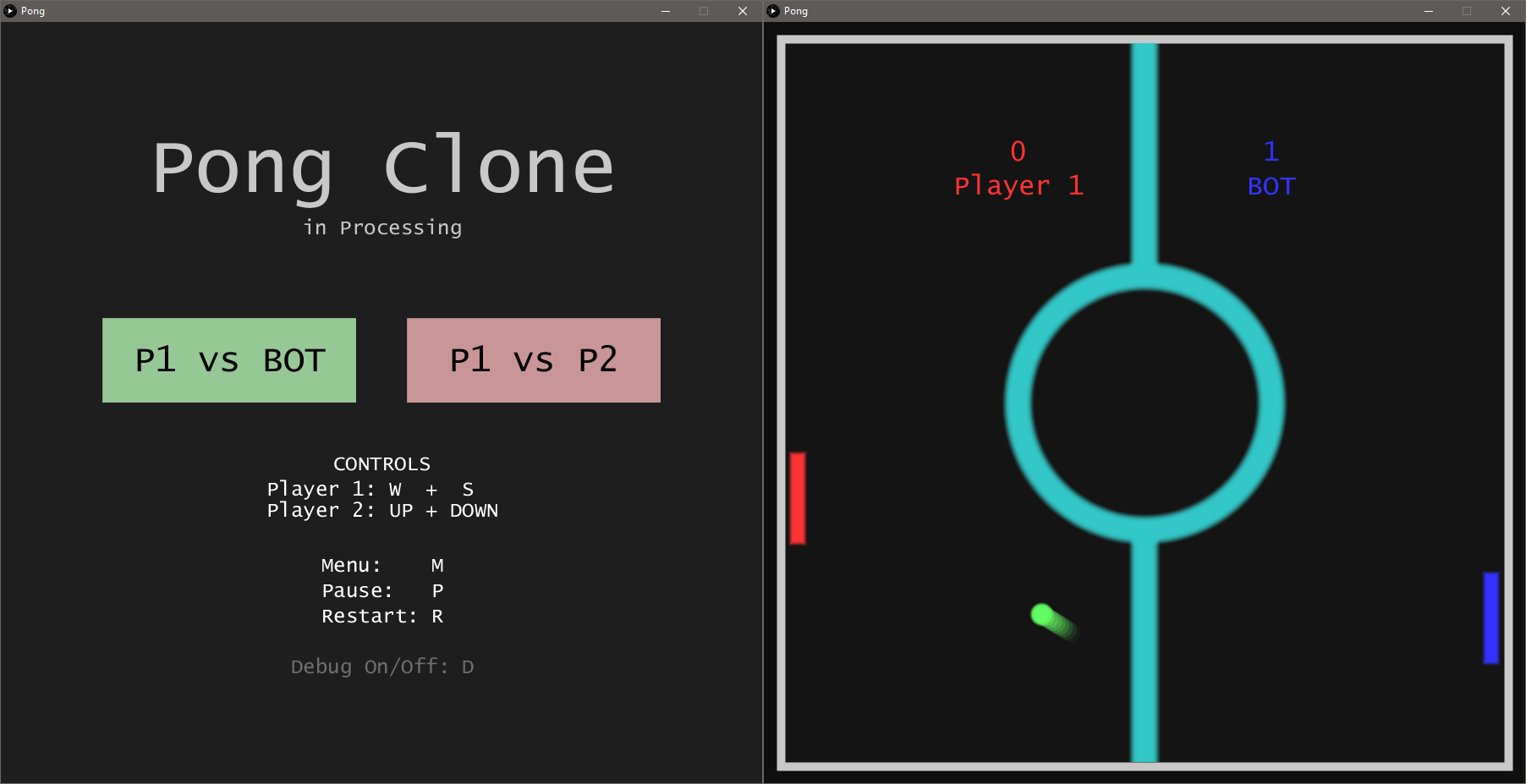 GitHub - stubbornGarrett/PongClone