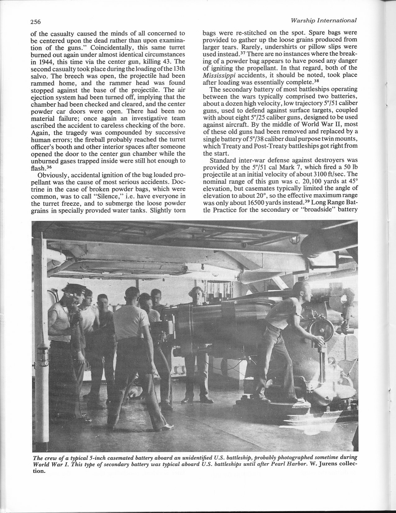 The evolution of Battleship Gunnery in the US Navy, 1920-1945 ...