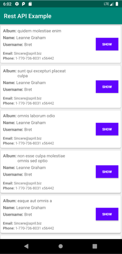 Github Mortezanedaeiandroid Rest Api Application This Is An Android Application That Uses