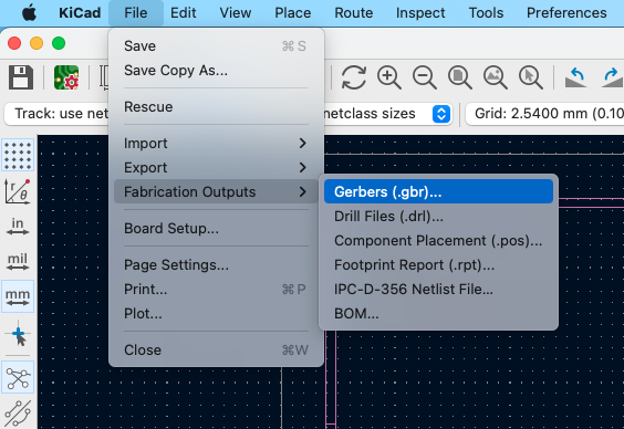 How to Create a Gerber File from HFSS and KiCad – Dispersive Thoughts
