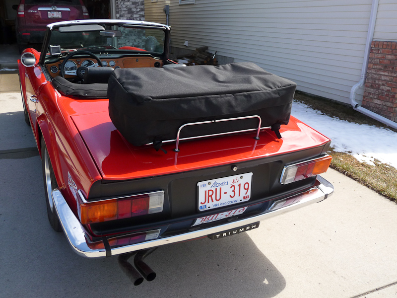 TR6 Luggage rack : TR6 Tech Forum : The Triumph Experience