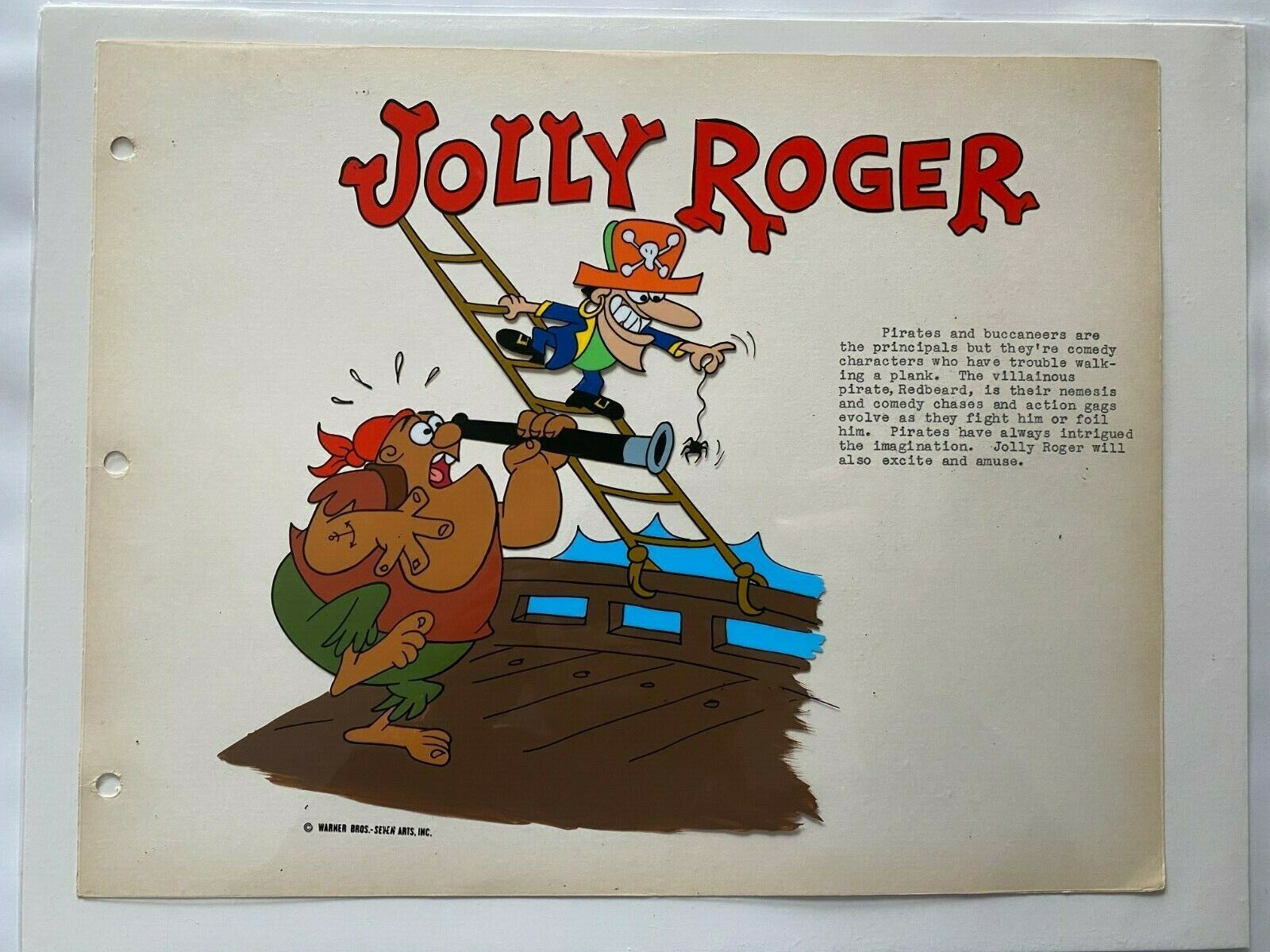 Rare Warner Bros. Animation pitches from the Seven Arts era!: wile ...
