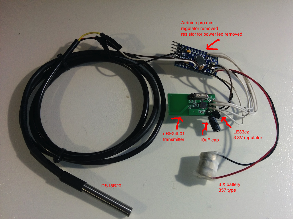 Wireless water temperature sensor - Raspberry Pi Forums