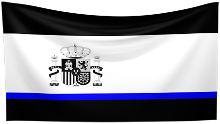 Las Banderas conmemorativas de la línea azul (Thin line) - Wiki Banderas