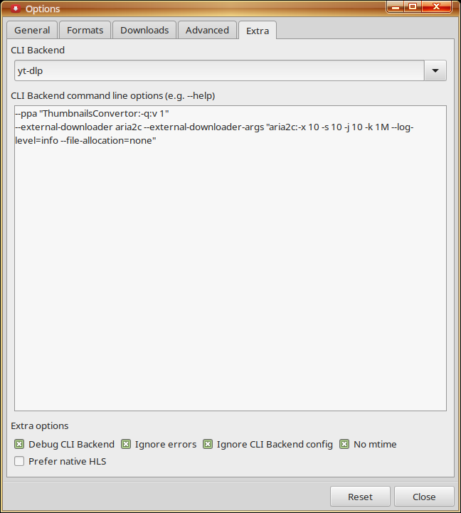 Ydl-gui barely downloads at a meaningful speed. : r/youtubedl