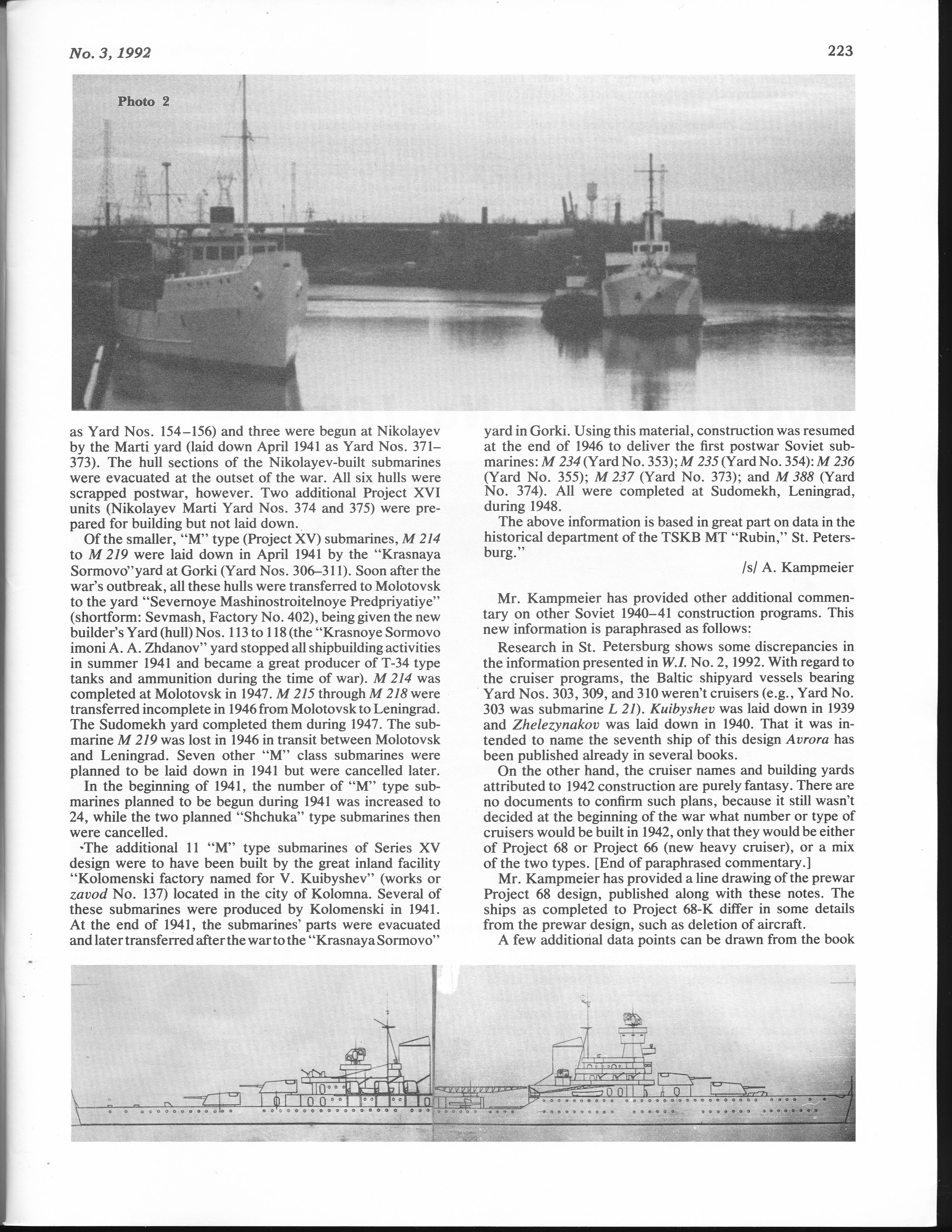 The fate of Stalin’s Naval Program – Battleships & Knights