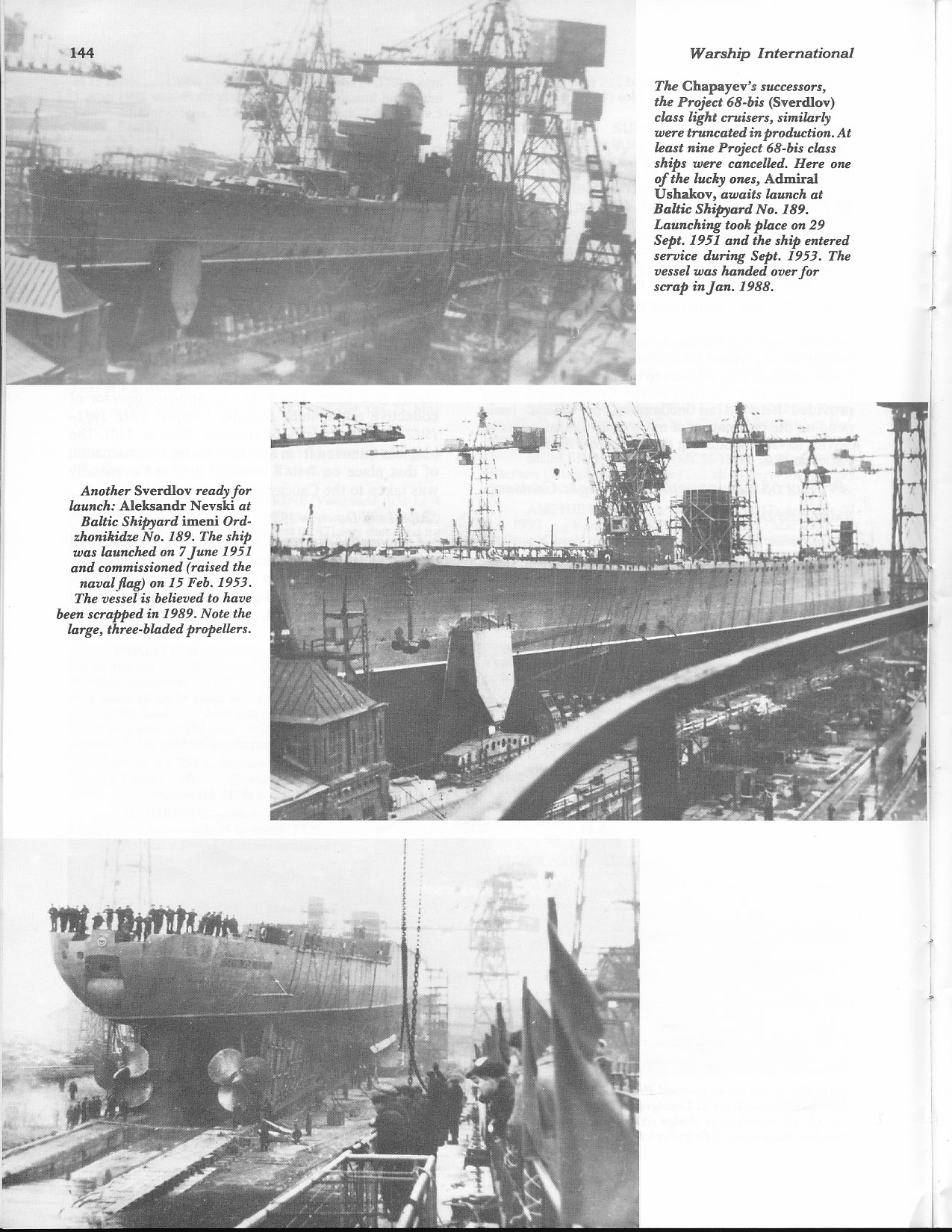 The fate of Stalin’s Naval Program – Battleships & Knights