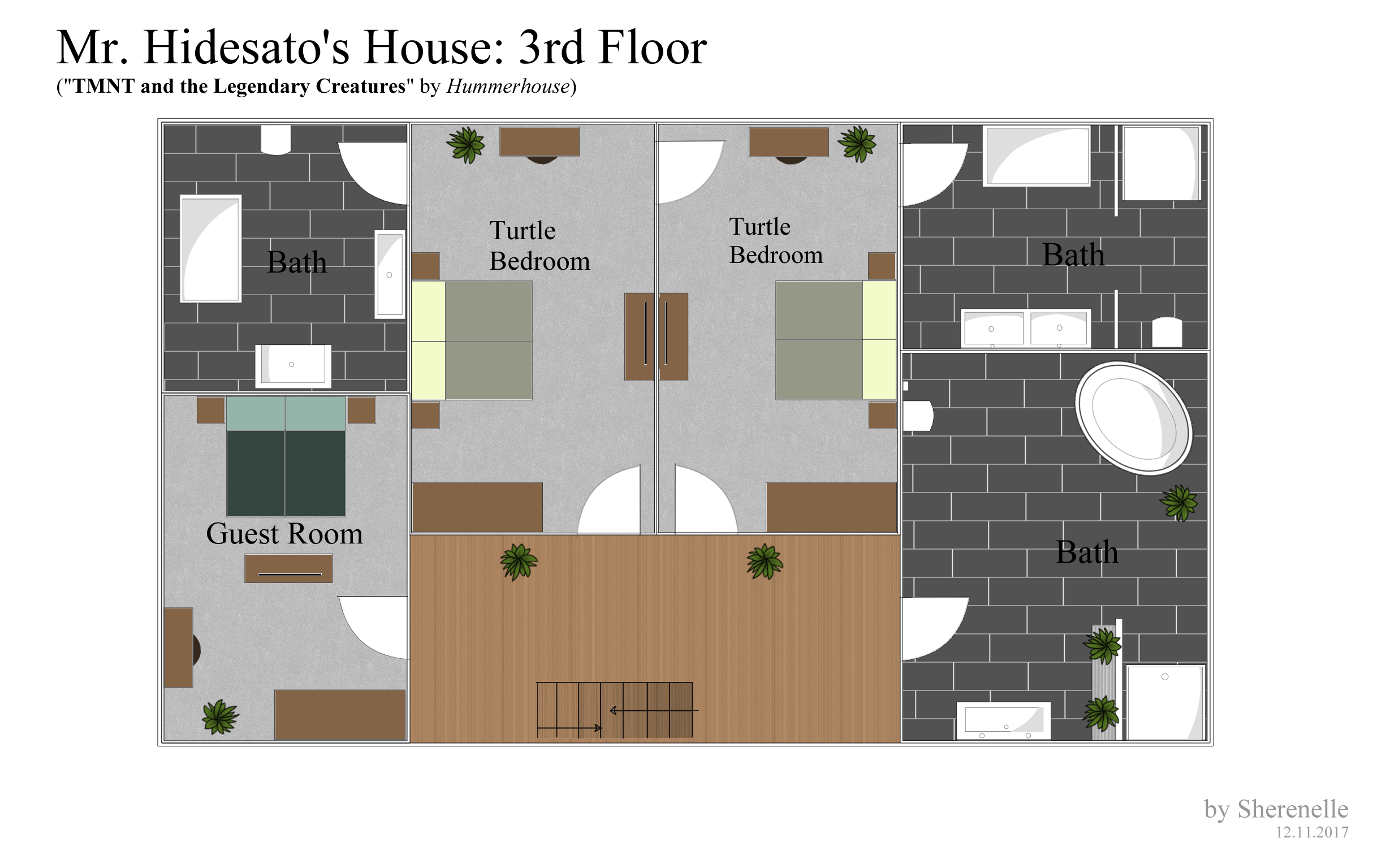 TMNT and the Legendary Creatures - Floor Plans - hummerhouse - Teenage ...