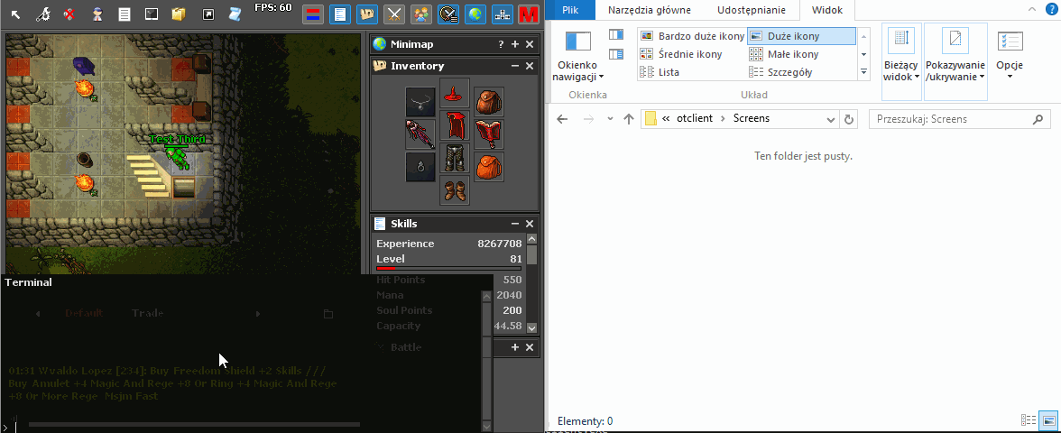 [OTClient Showoff] Show off your OTClient project/module/UI and other | Page 3 | OTLand