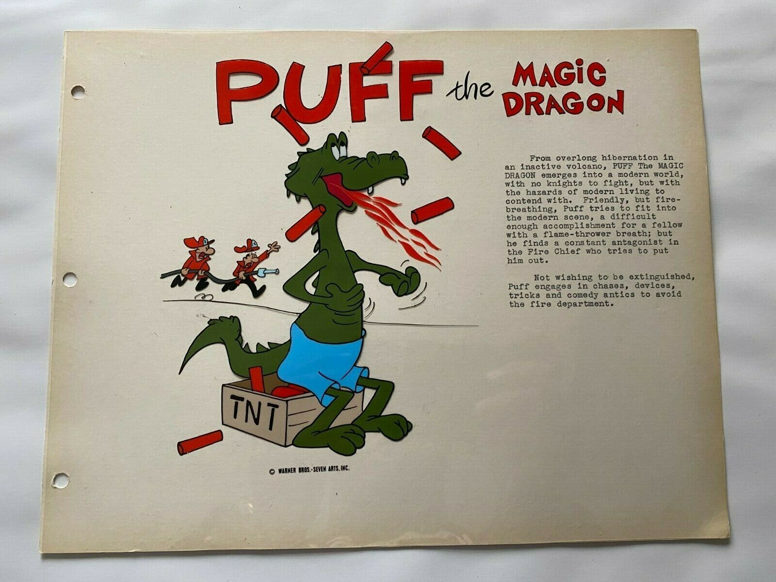 Rare Warner Bros. Animation pitches from the Seven Arts era!: wile ...
