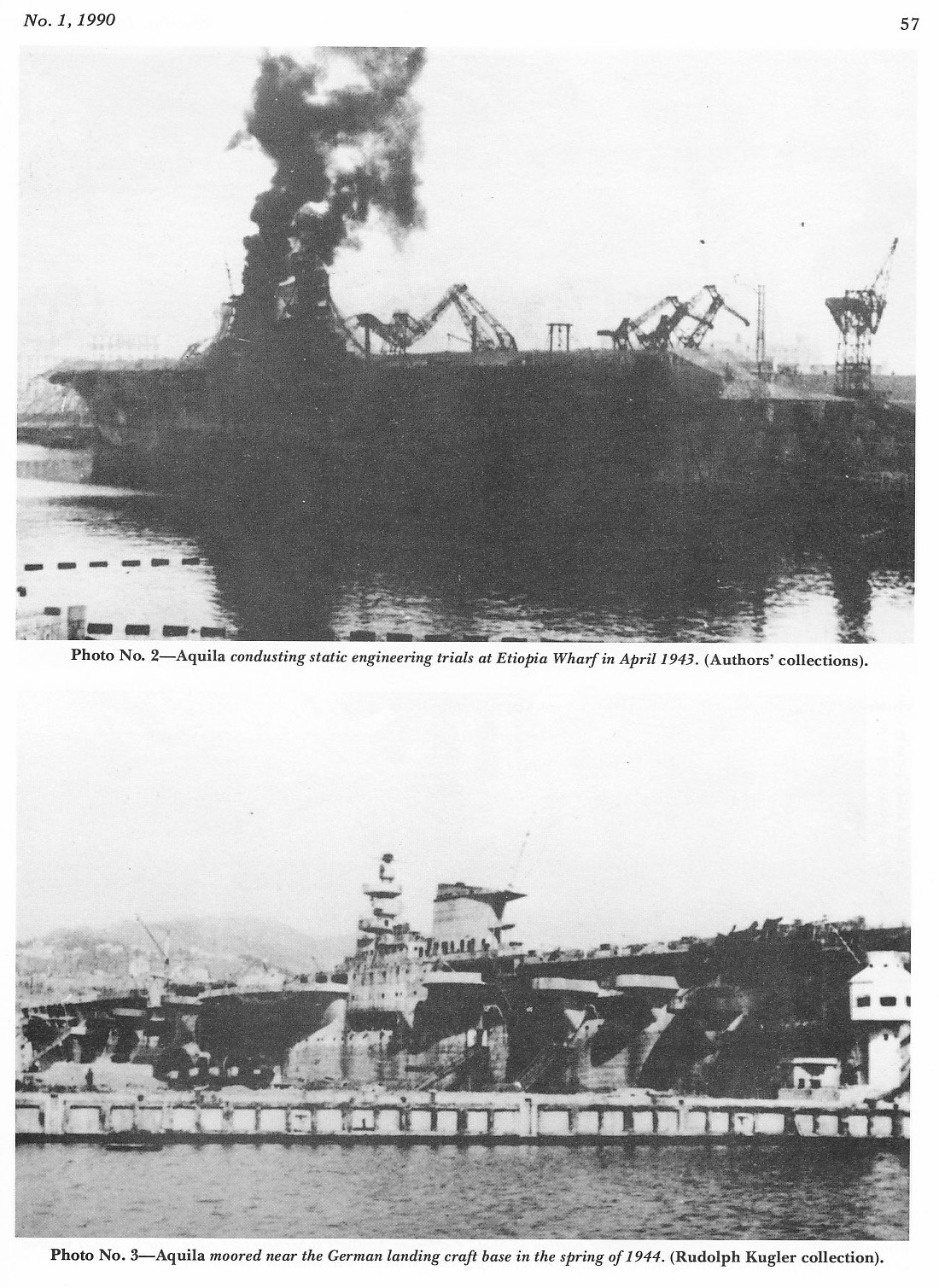 The “sinking” of the CV RN Aquila: a controversial question ...