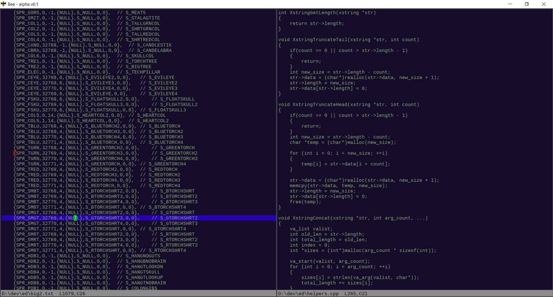 GitHub - immortalx74/Bee-text-editor · GitHub