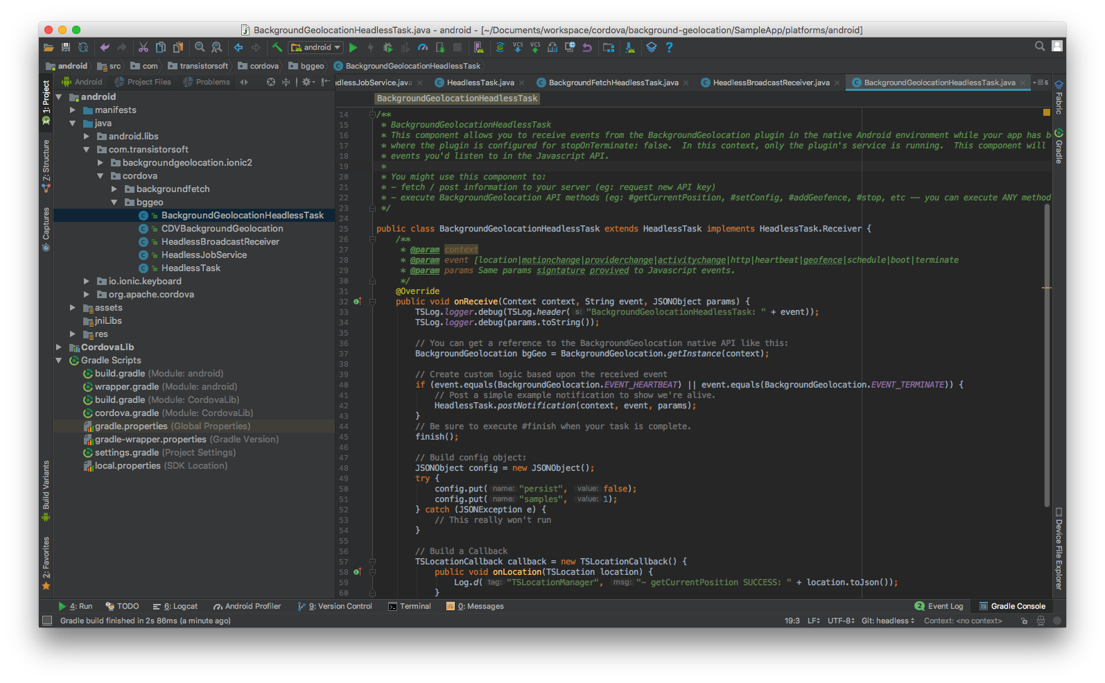 Android Headless Mode Transistorsoftcordova Background Geolocation Lt Github Wiki