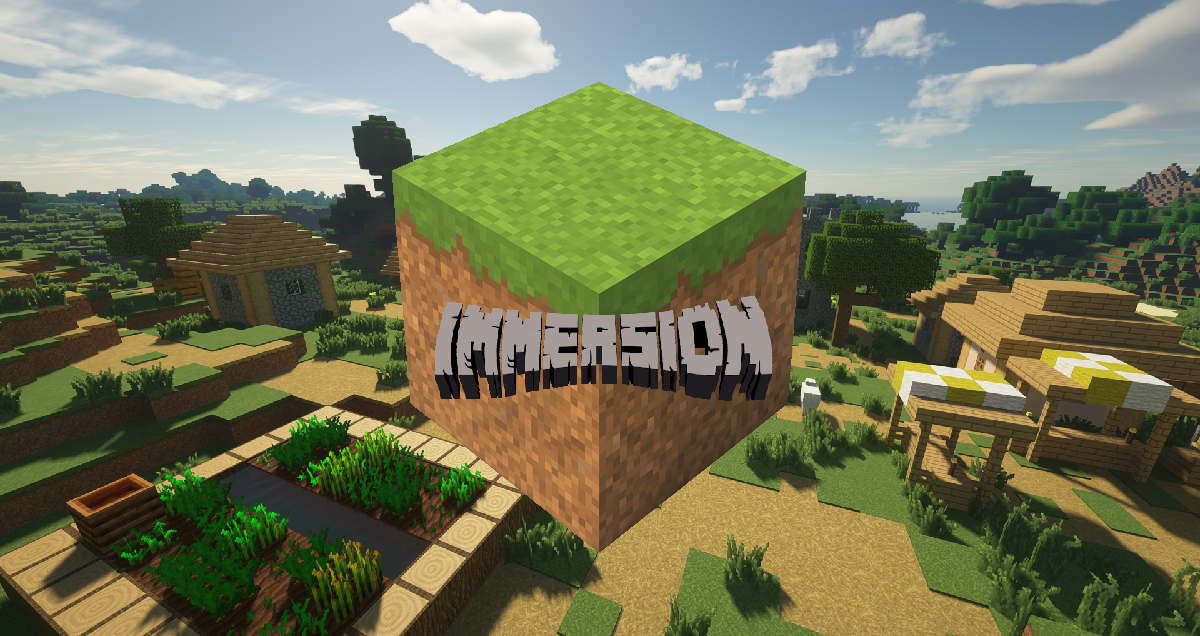 Immersion - Resource Packs - Mapping and Modding: Java Edition - Minecraft Forum - Minecraft Forum