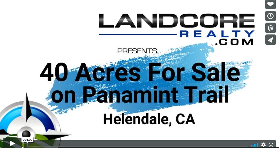 Land for Sale in Adelanto CA, and Real Estate Acreage in Helendale ...