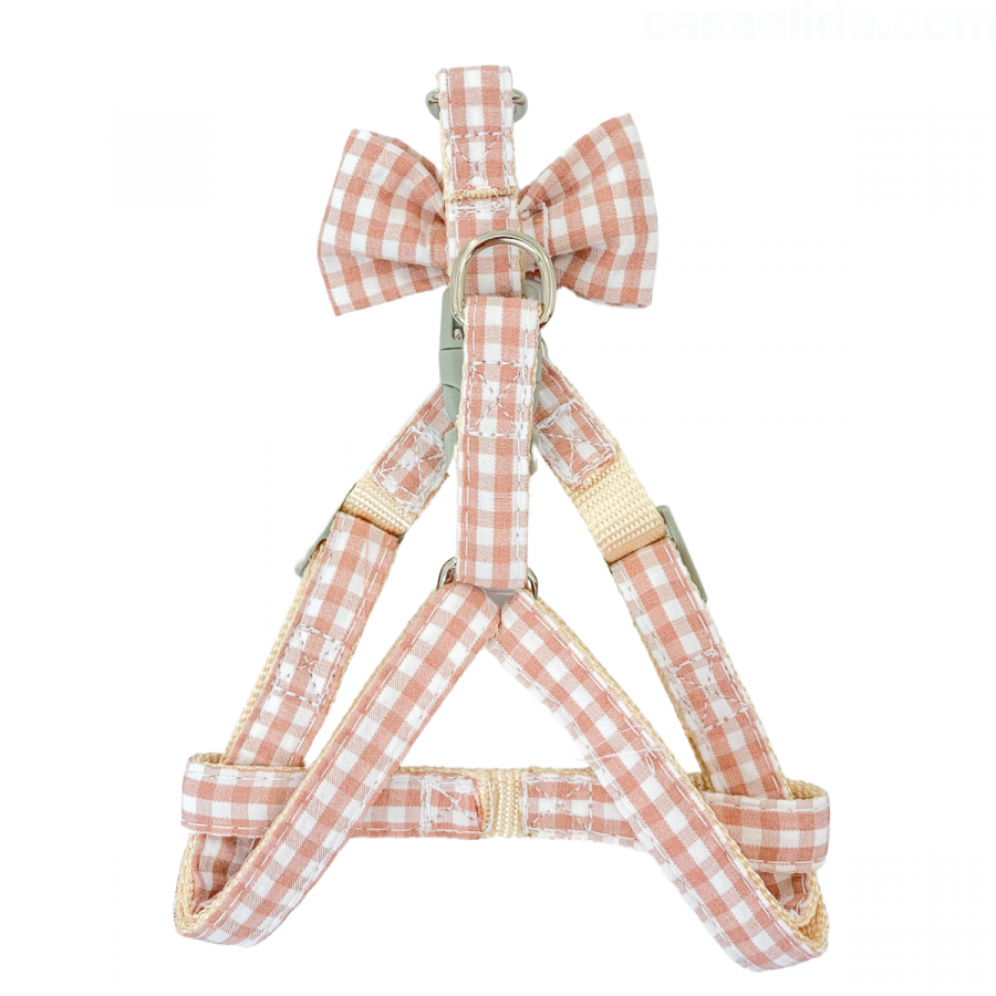 ANIKIA BALLET Arnés ajustable para mascotas , rosado, talla M