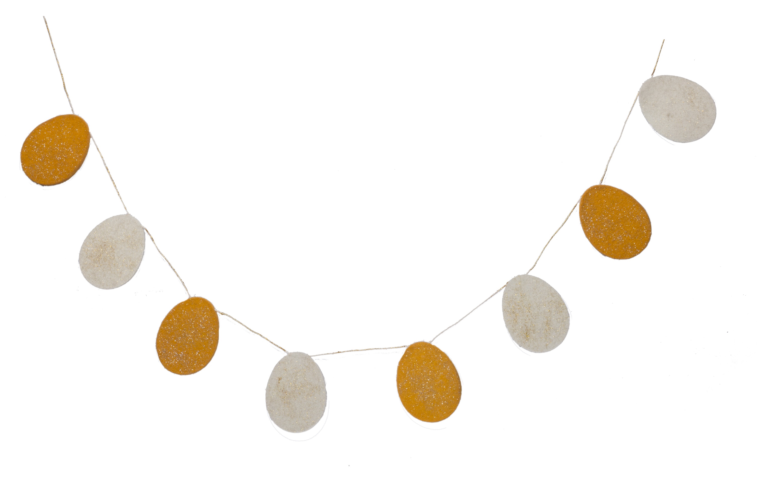Handmade Premium Wool Felt Easter Spoon Egg Garland halloween garland ...