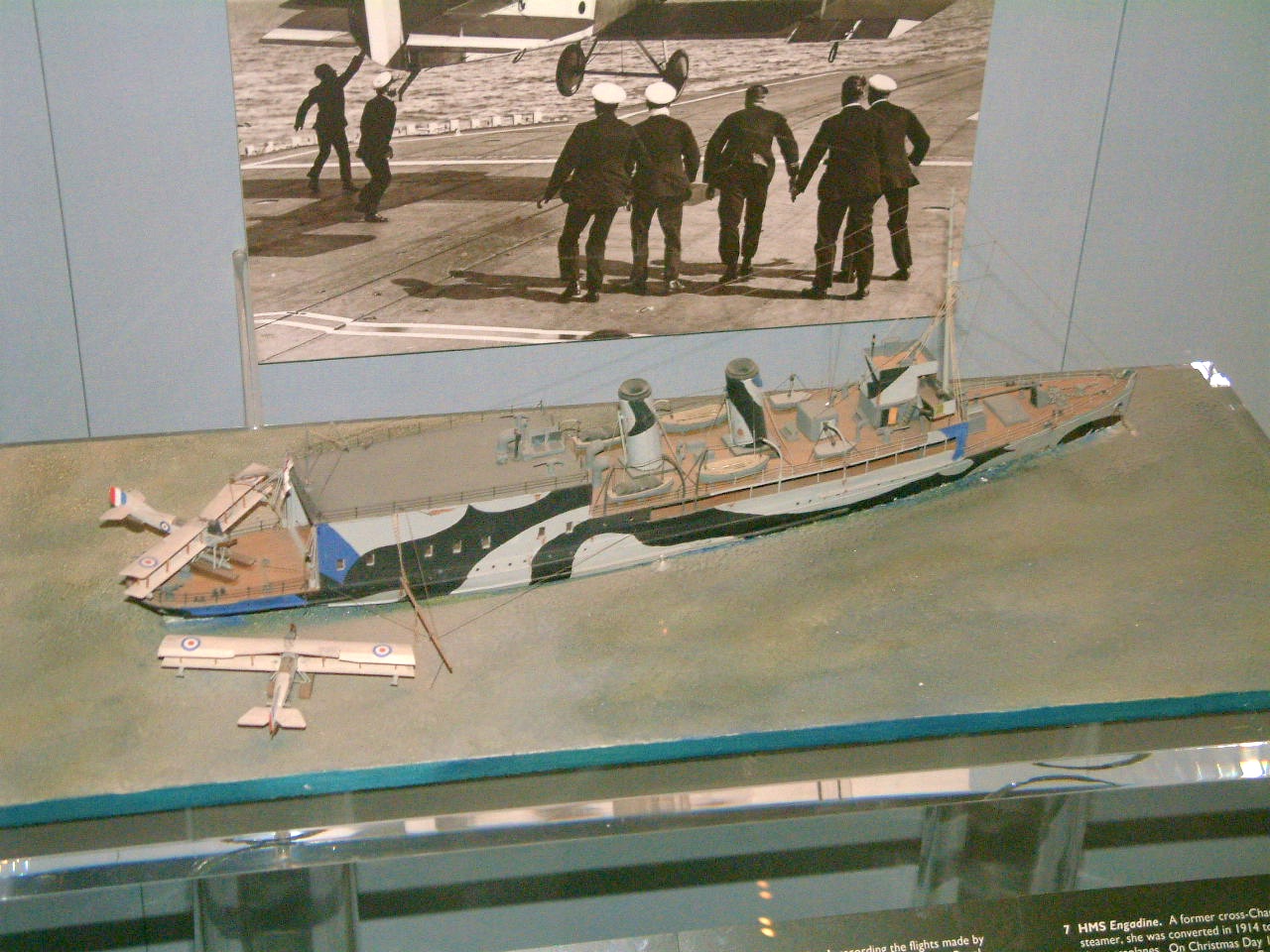 HMS Engadine. 1/192 (?) Model – Battleships & Knights