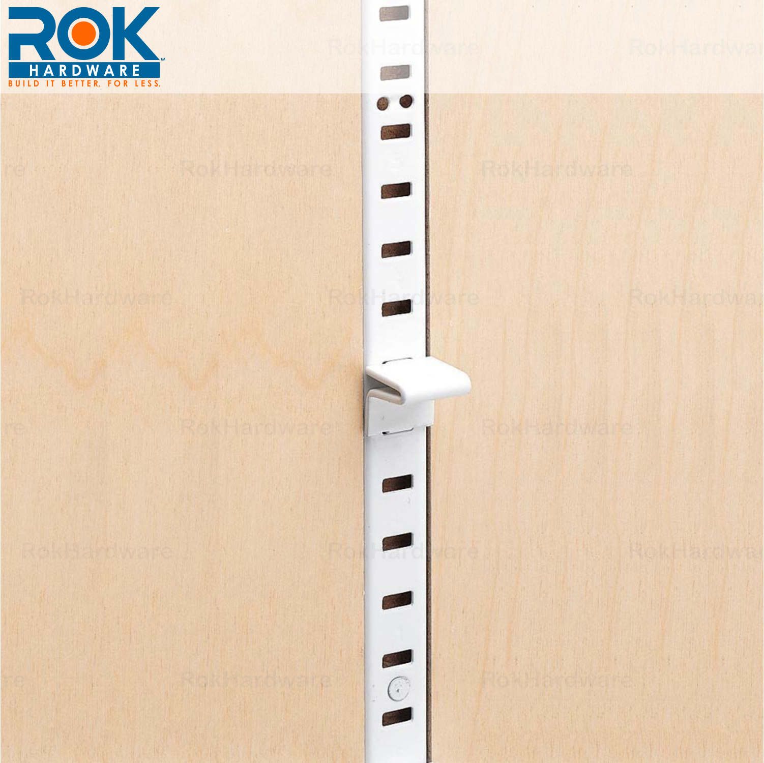 20 Pack Zinc Knape & Vogt 256 Adjustable Steel Pilaster Shelf Support ...