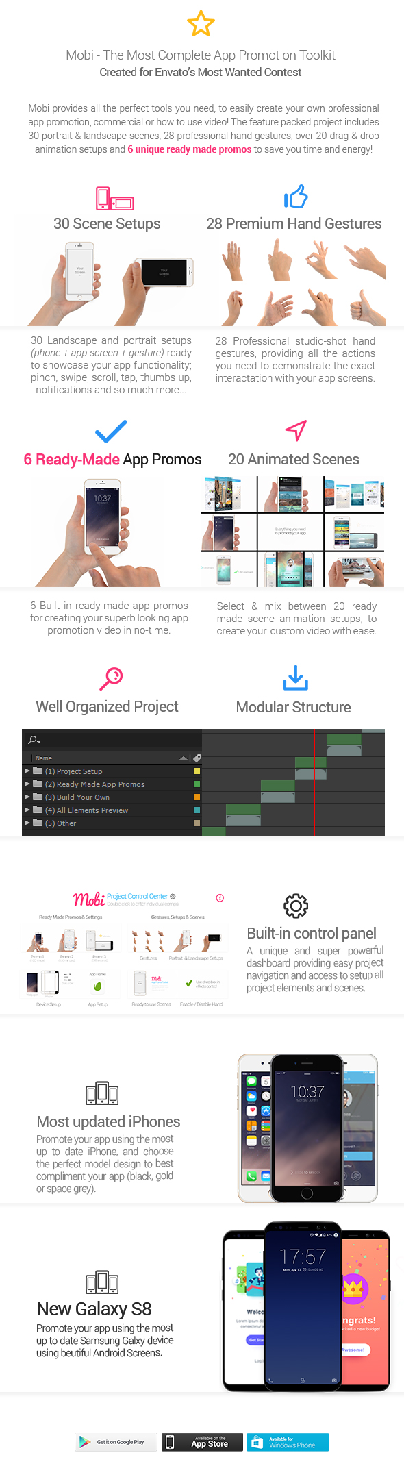 Mobi - App Promo Toolkit by AmigoProductions | VideoHive