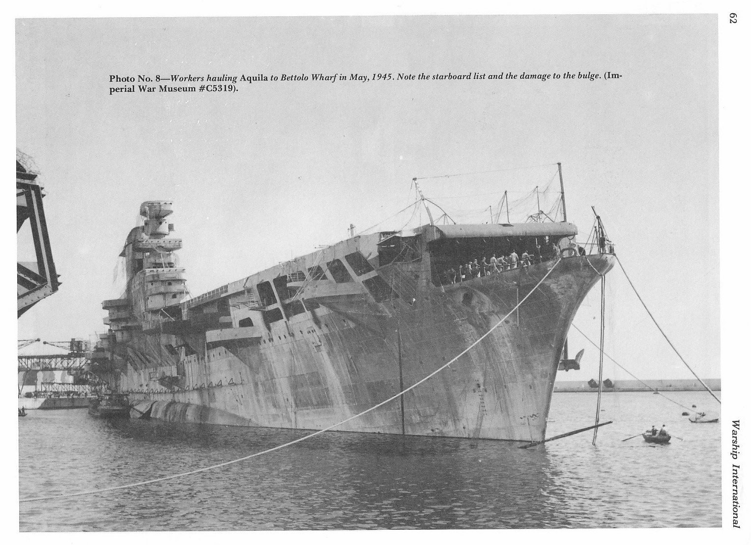 The “sinking” of the CV RN Aquila: a controversial question ...