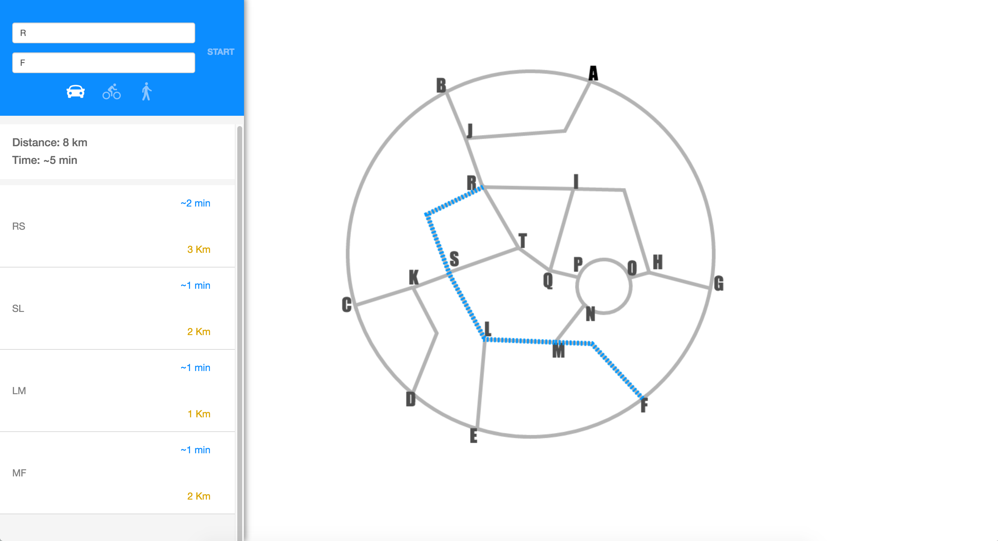 GitHub - NicolasTrutet/Dijkstra-Map