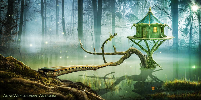 The Art Room: Fantasy Bridges – The Black Collar Bugle