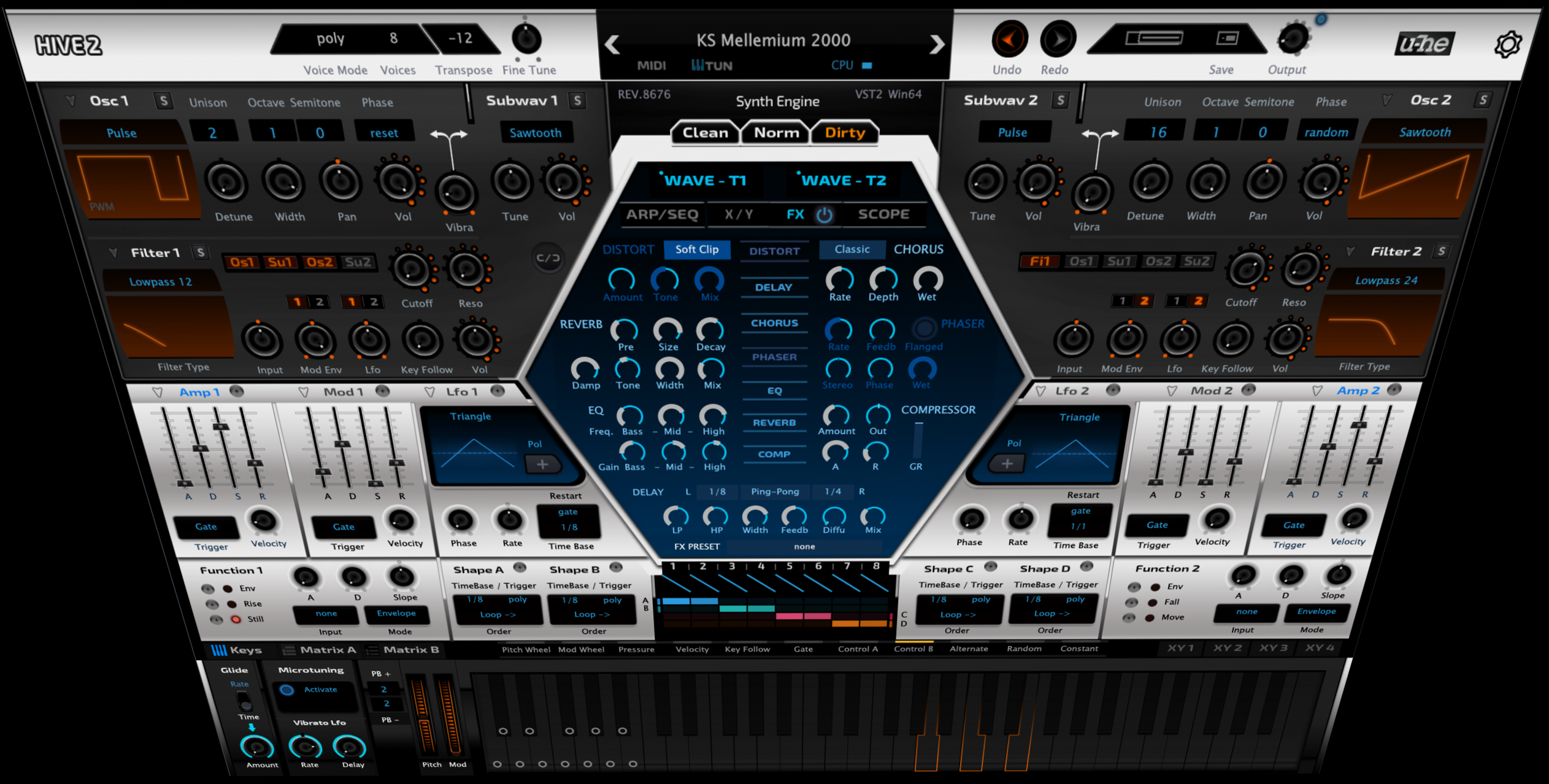 Hive 2.0 - Recrafted GUI By The Intrancer - u-he Forum - KVR Audio
