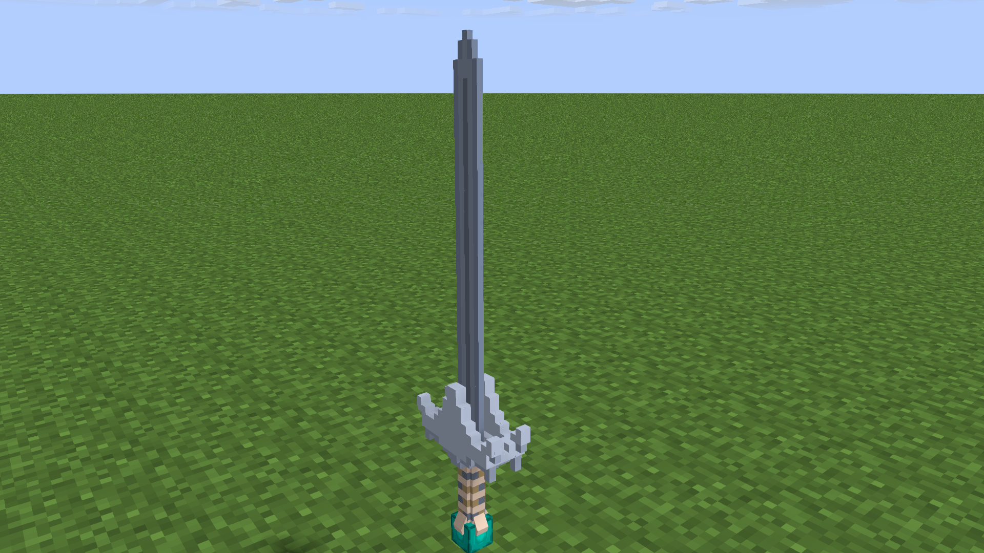 A nice sword rig I did for Rummy. - Wallpapers and art - Mine-imator forums