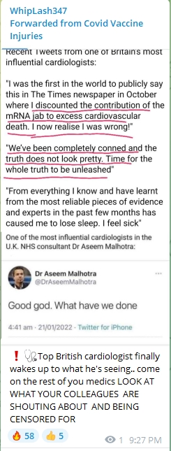 Top British cardiologist finally wakes up to what he’s seeing ...