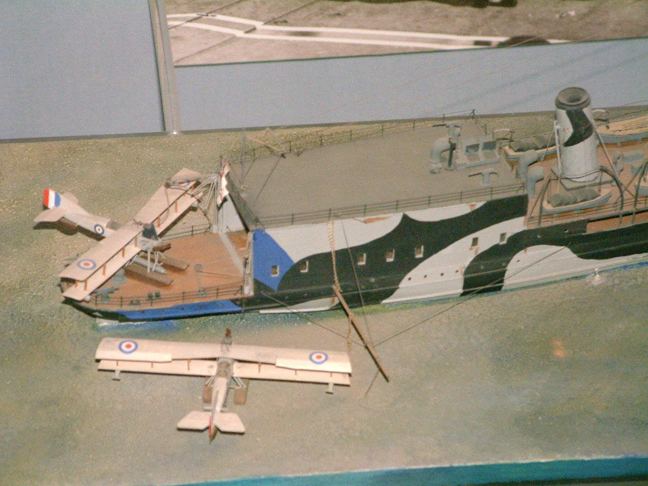 HMS Engadine. 1/192 (?) Model – Battleships & Knights