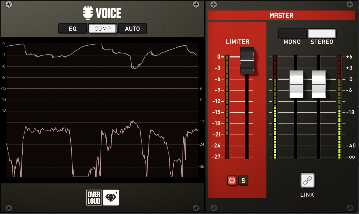 Overloud VOICE - Complete Vocal Production in One Plug-in
