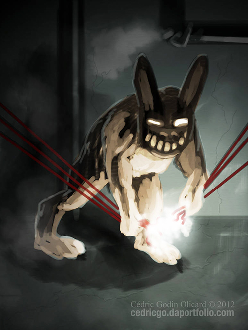 The Art Room: Robot Rabbits – The Black Collar Bugle