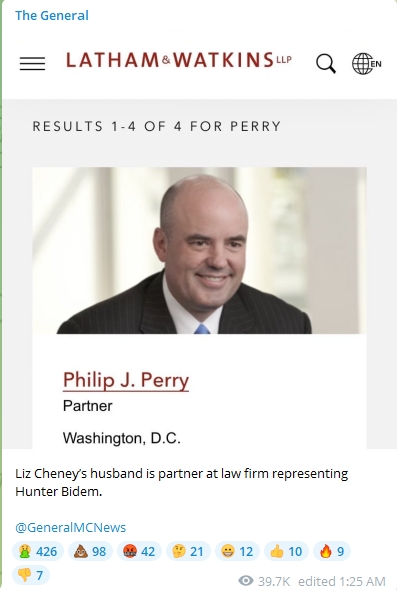 Liz Cheney’s husband is partner at law firm representing Hunter Biden ...