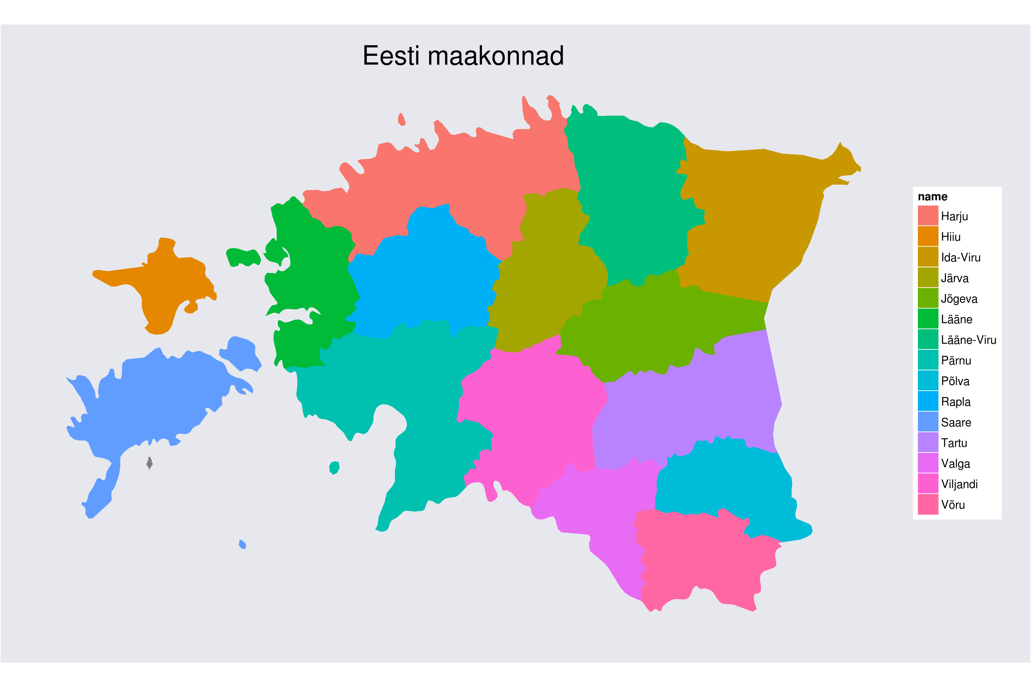 Kuidas teha Stataga Eesti maakaarti? | Analüüsiait