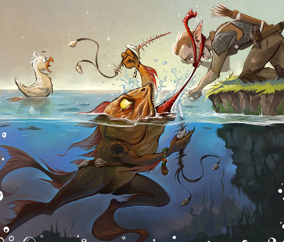 Official Race: Locathah - The Homebrewery