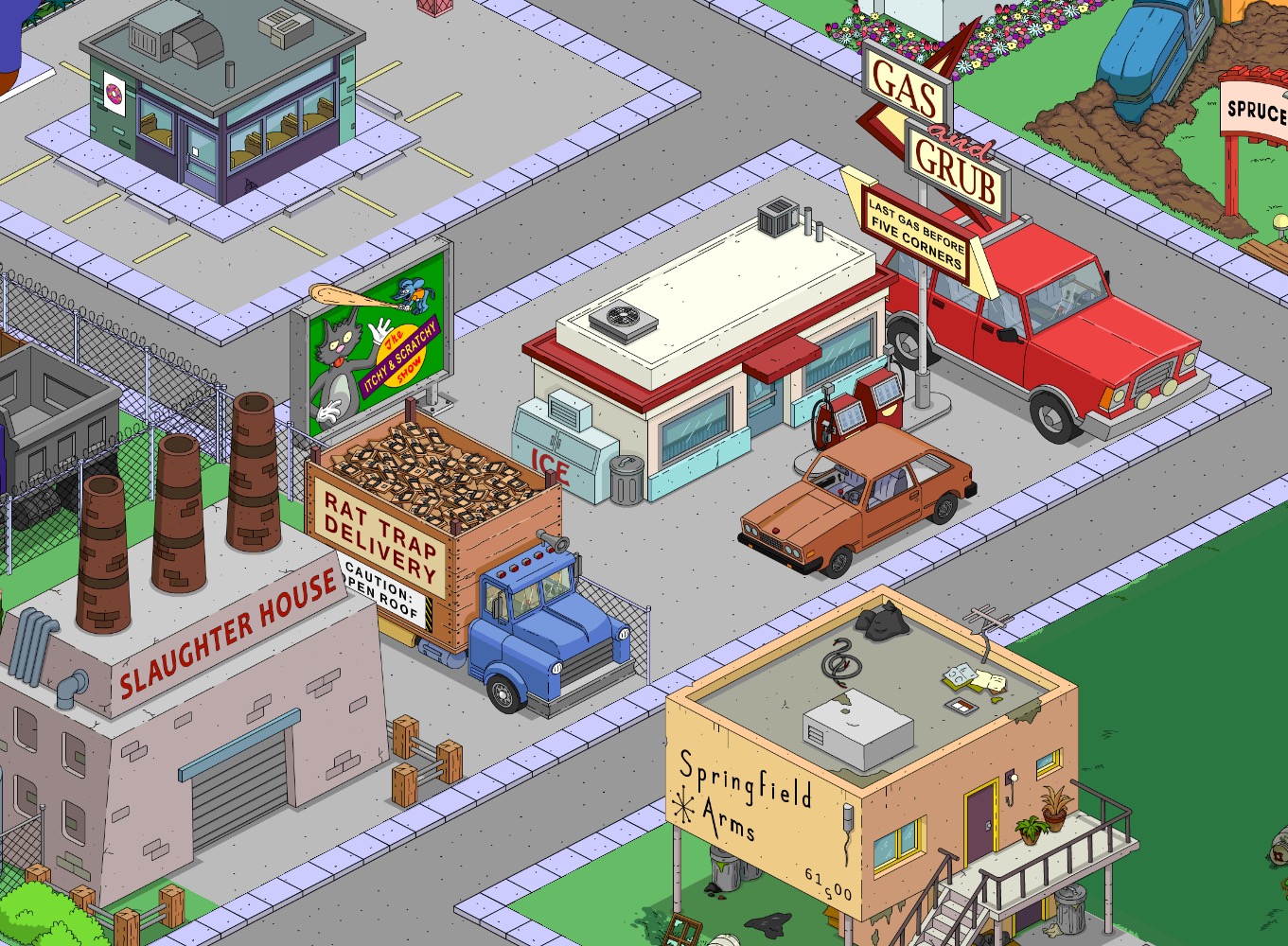 TSTO 101: Parking Lots And Driving CarsThe Simpsons Tapped Out ...