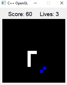 Example of Snake game from NoobTuts tutorial rewritten in Qt C++ OpenGL : r/gamedev
