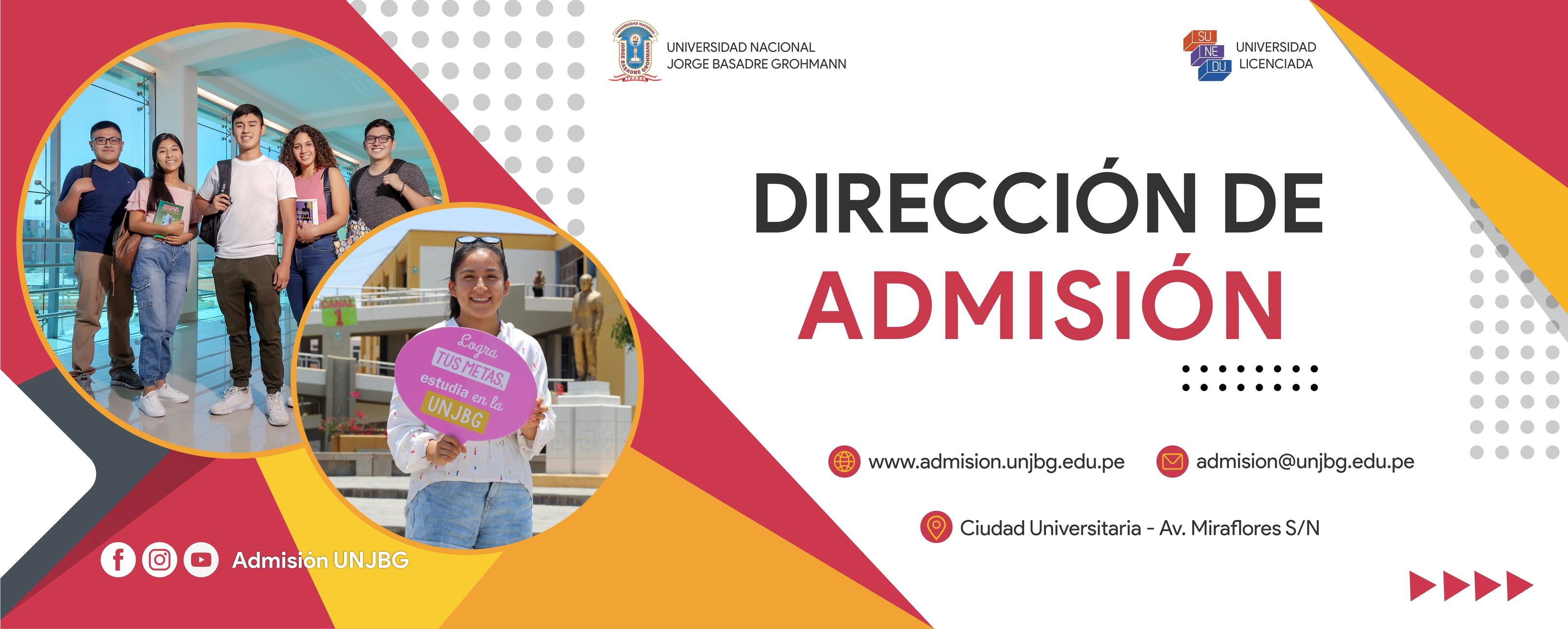 Admisión UNJBG