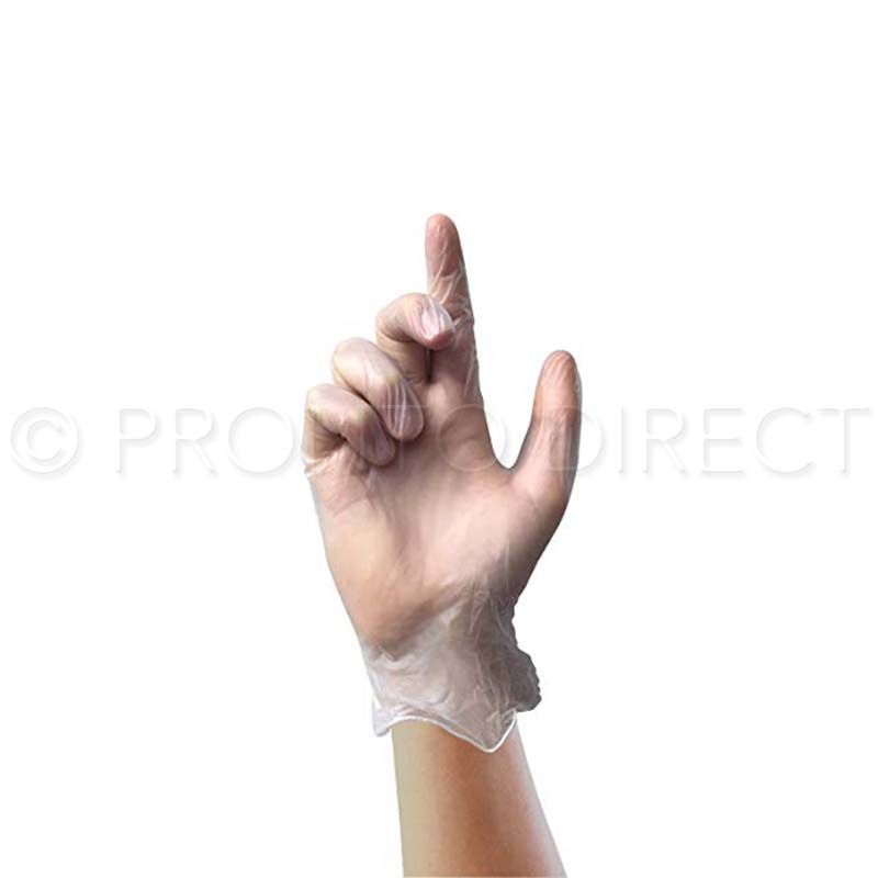 Disposable Gloves Powder Free Latex Free Clear Vinyl Nitrile Pink Blue ...