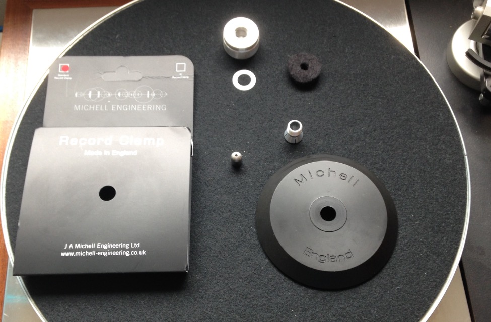 Michell Record Clamp on a Linn LP12 - DaveyW's Vinyl Corner