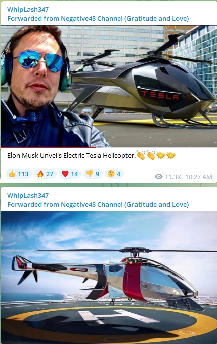 Elon Musk Unveils Electric Tesla Helicopter | Conspiracy Daily Update