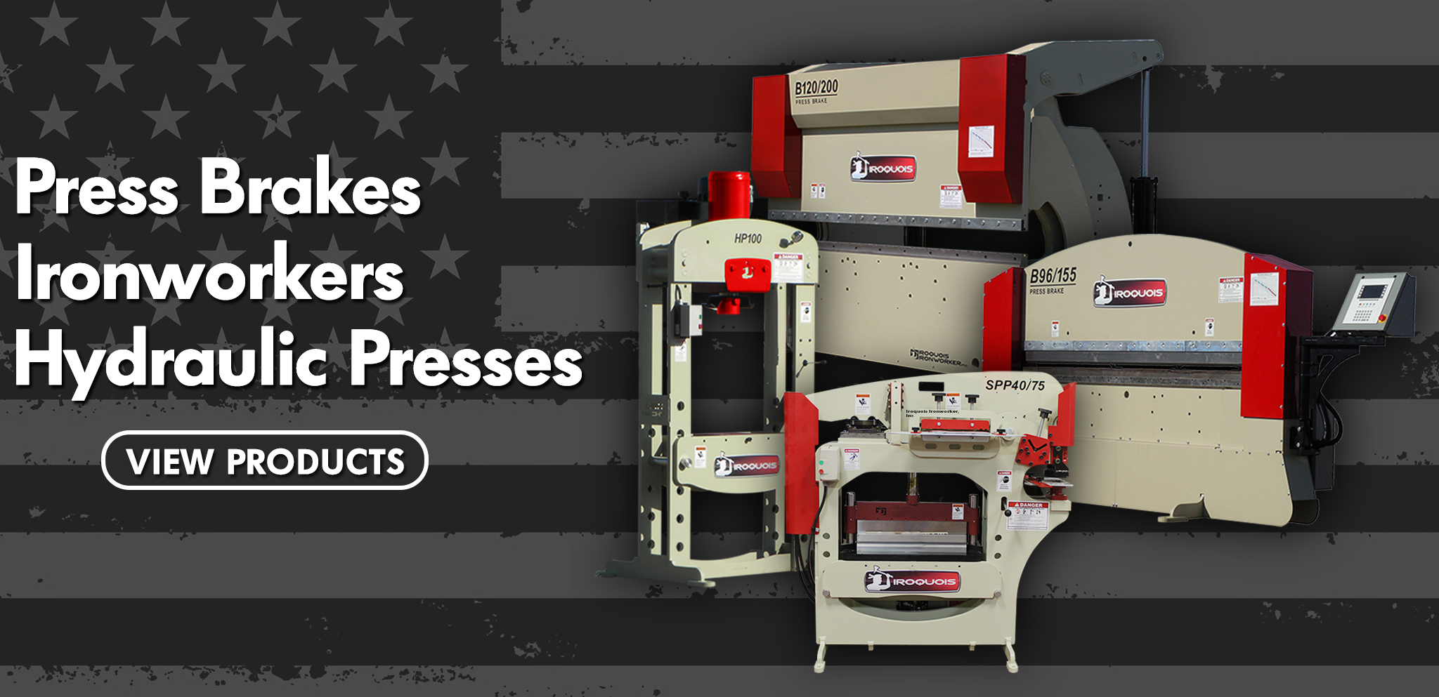 NEW 50 Ton Iroquois Hydraulic IRONWORKER Shear, 20 Ton Press, 50 Ton ...