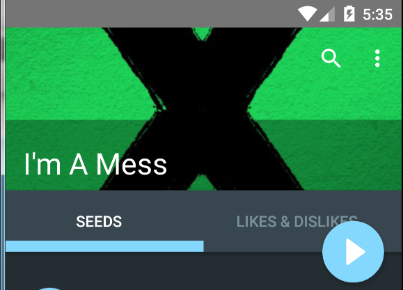 Android Floating Action Button Overlaps Tab Title Stack Overflow 4435
