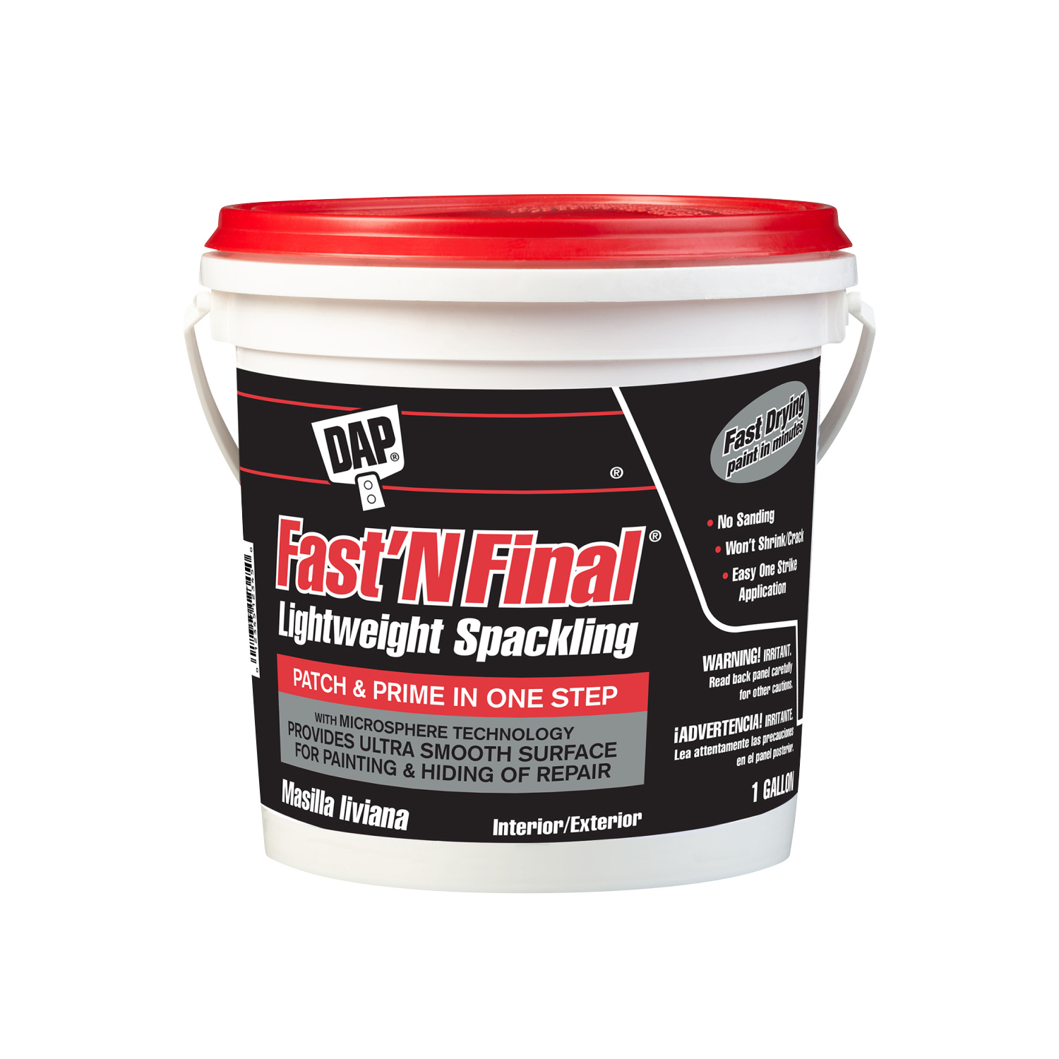 DAP Fast N Final Lightweight Spackling, Gallon 70798121430 | eBay